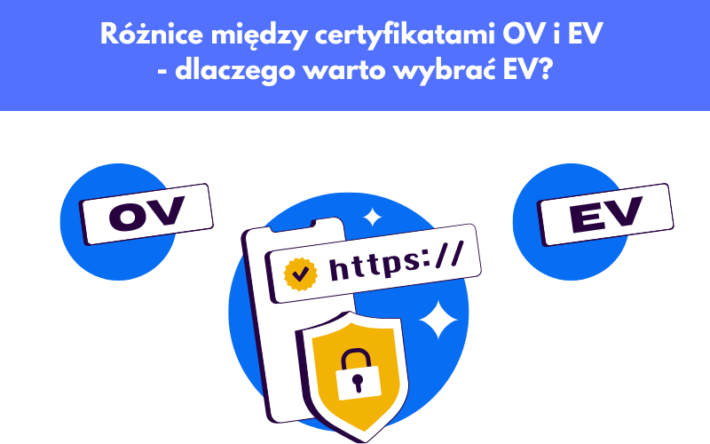 Różnice między certyfikatami OV i EV - dlaczego warto wybrać EV? - Blog MSERWIS